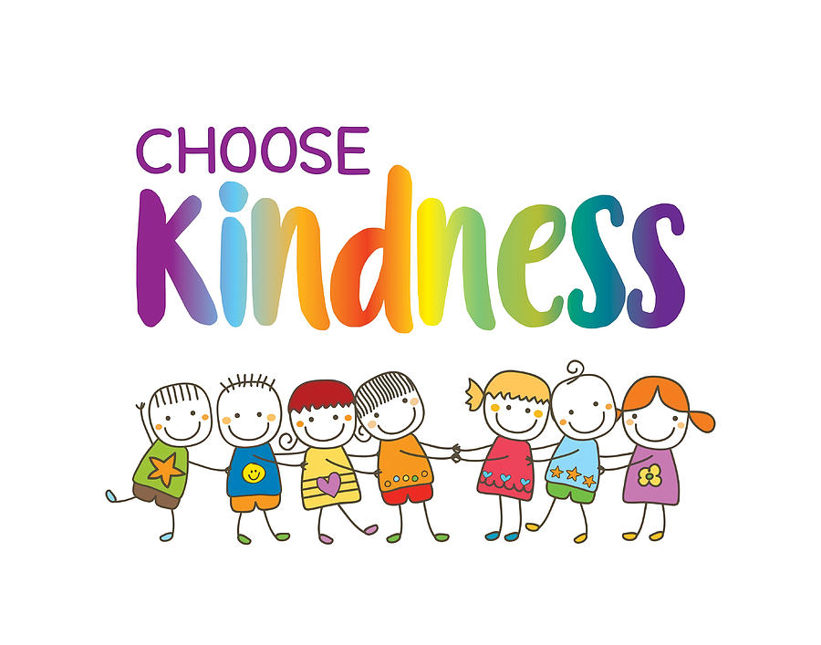 Choose Kindness Poster cute Painting by Wilkinson Fred - Fine Art America