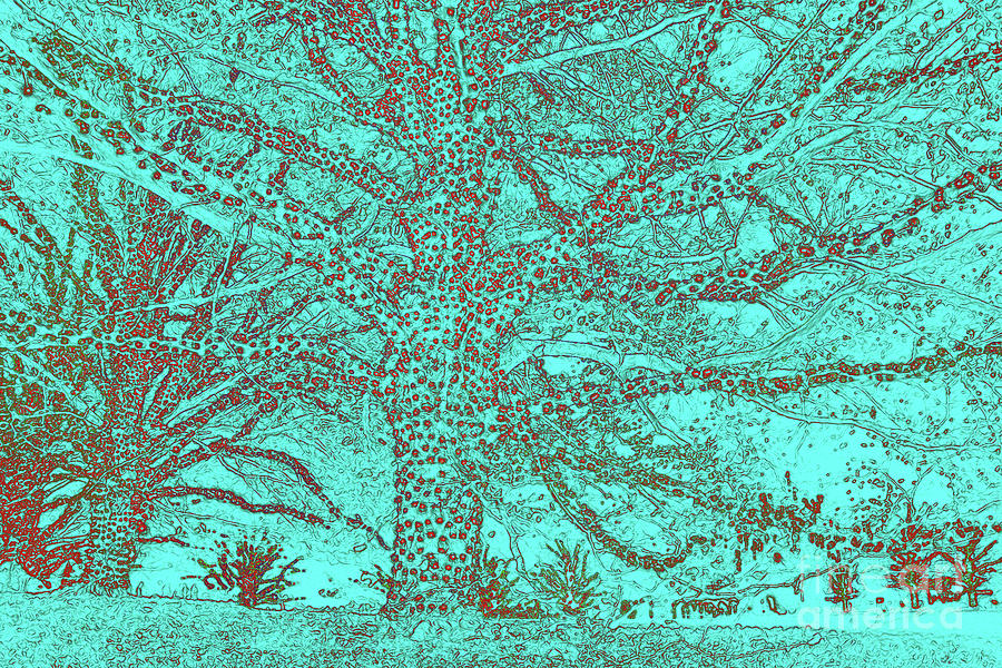 Christmas tree 83 Digital Art by Chris Taggart - Pixels