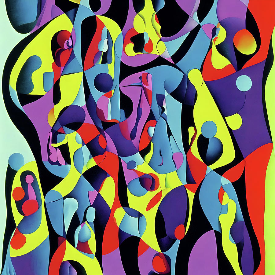 Chromatica #6 Digital Art by Daniel Robichaud - Fine Art America