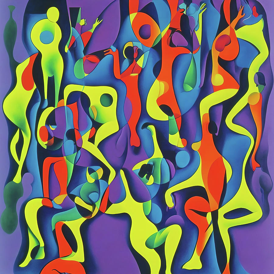 Chromatica #7 Digital Art by Daniel Robichaud - Pixels