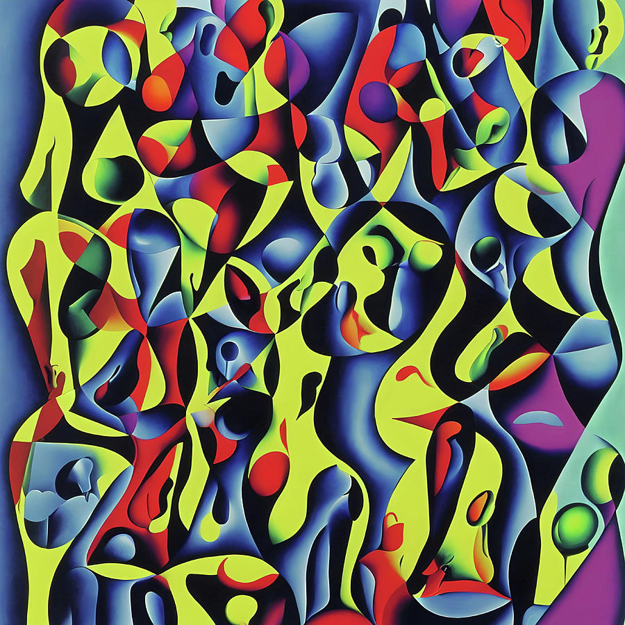 Chromatica #8 Digital Art by Daniel Robichaud - Fine Art America