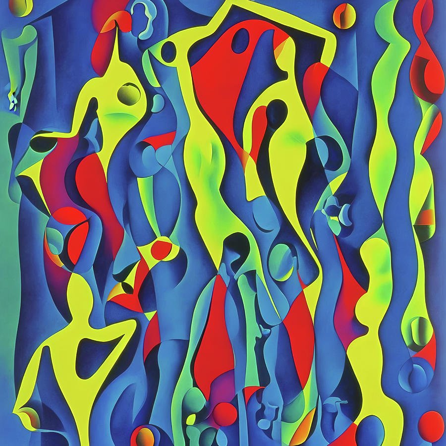 Chromatica #5 Digital Art by Daniel Robichaud - Pixels