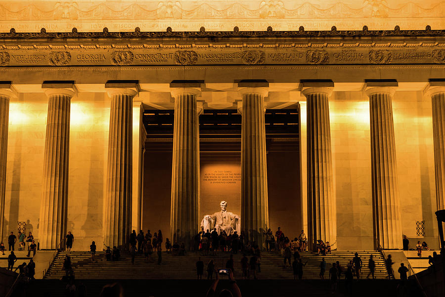 Cityscapes National Mall Lincoln Memorial Washington DC B40g Digital ...