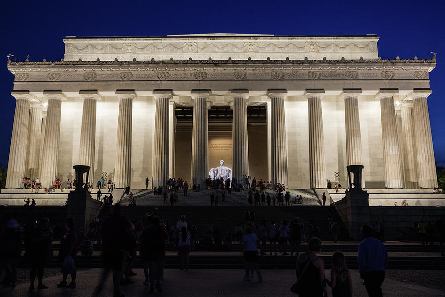 Cityscapes National Mall Lincoln Memorial Washington DC B40h Digital ...