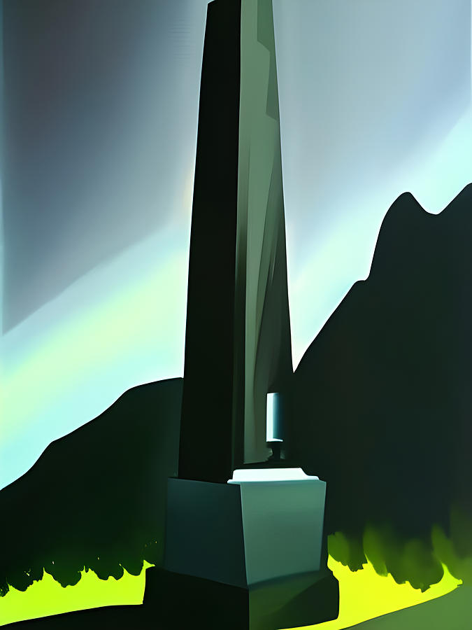 Clandestine Monuments Digital Art by Michelle Hoffmann - Fine Art America