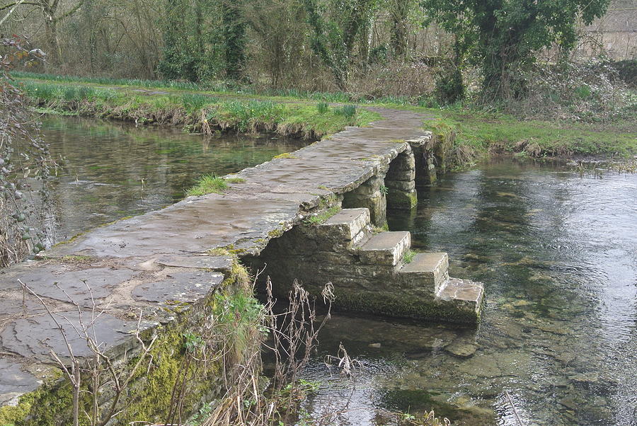 Clapper Bridge In The Spring Photograph by Lynne Iddon - Fine Art America