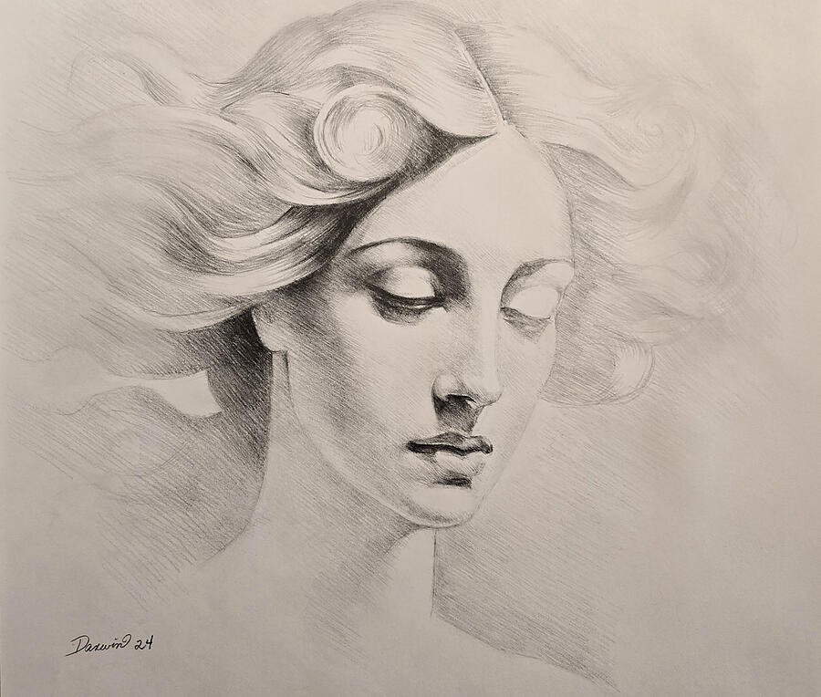 Classical study Drawing by Darwin Leon - Fine Art America