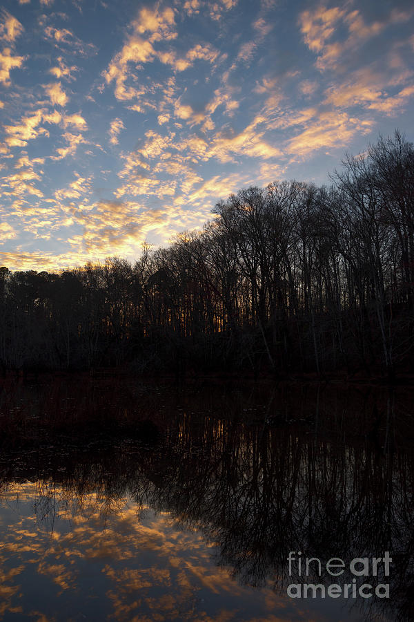 Claypit Pond Sunset Photograph by Erik Hogan - Fine Art America