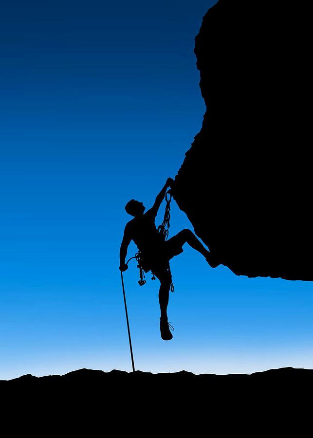 Climbing Poster Karin Studio Tapestry - Textile by Jacob Schuch | Pixels