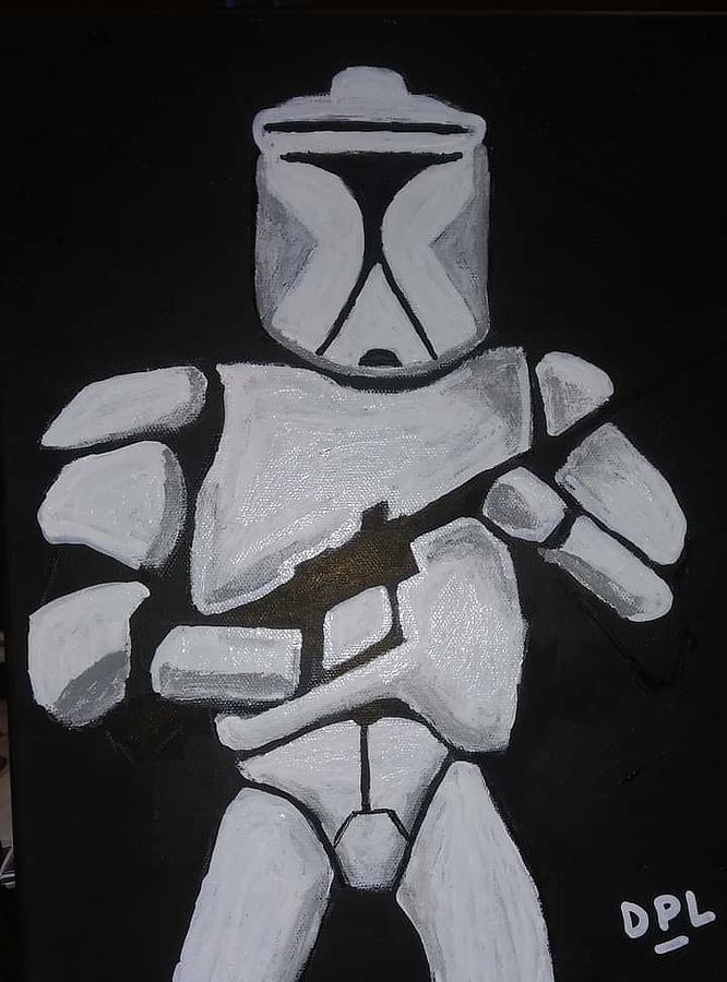 Clone Painting by David LeComte - Pixels