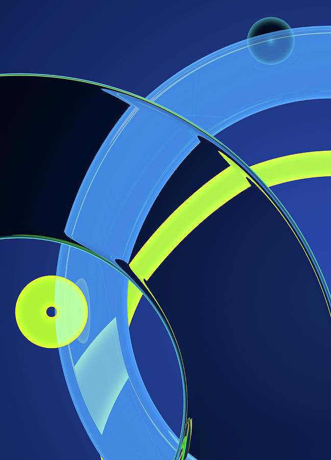 Close up abstract pattern of overlapping circles Digital Art by Aeriform | Fine Art America