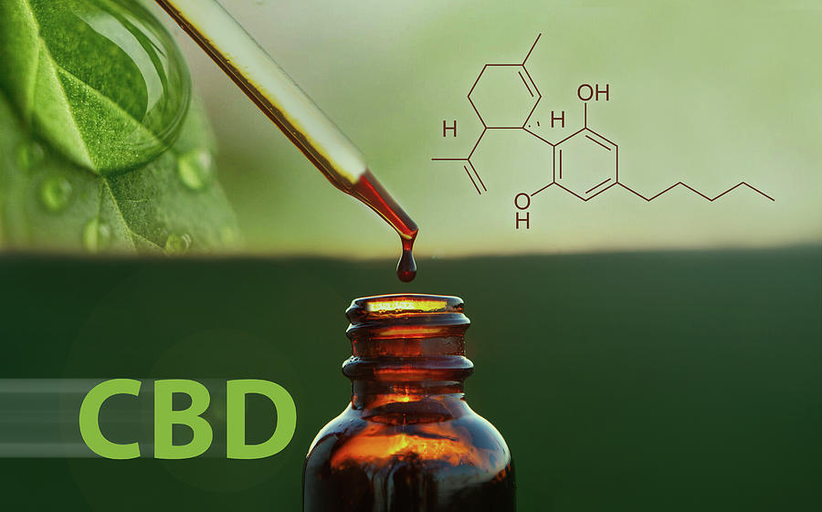 Close up dropper with Cannabis CBD Oil used for medical purposes.marijuana. Pyrography by Adam ...