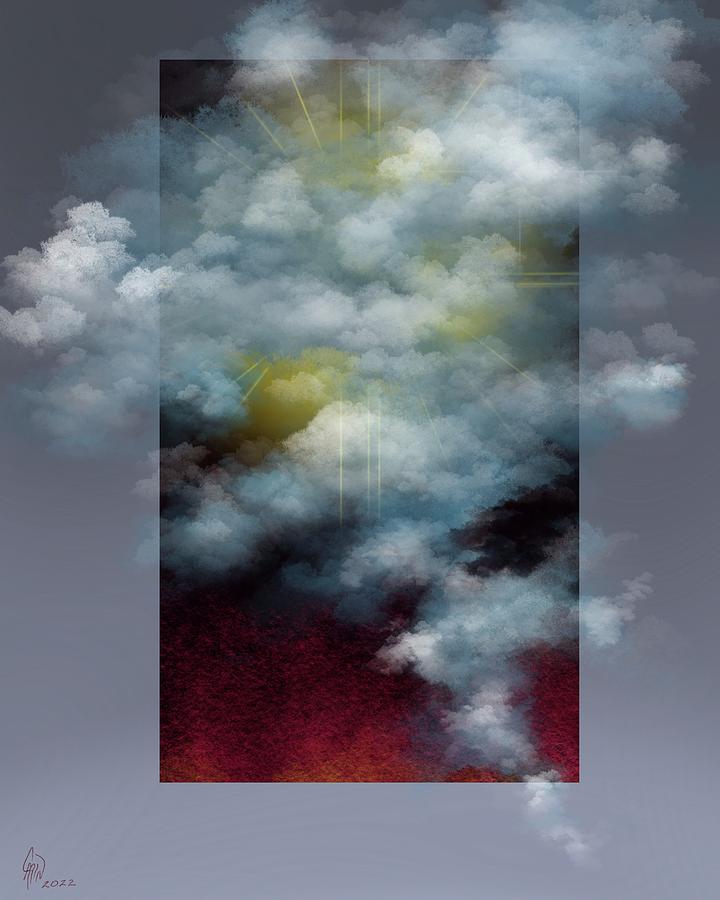 Cloud Scape Digital Art by Steve Crain - Fine Art America