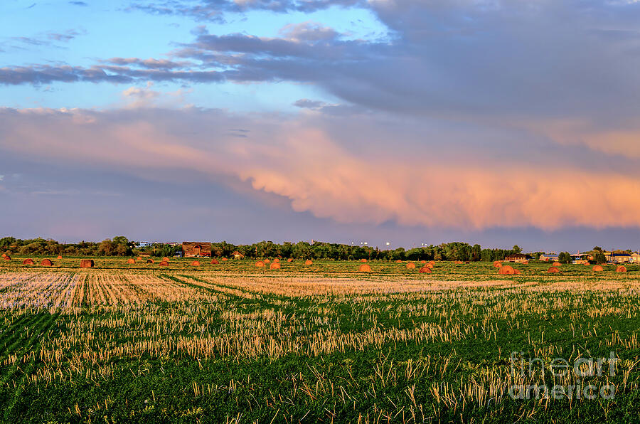 Clouds over the field Photograph by Viktor Birkus - Fine Art America