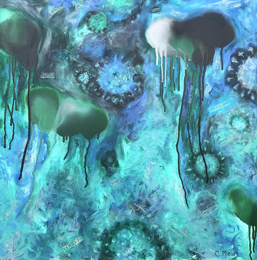 Code Blue Painting by Clare Mears - Fine Art America