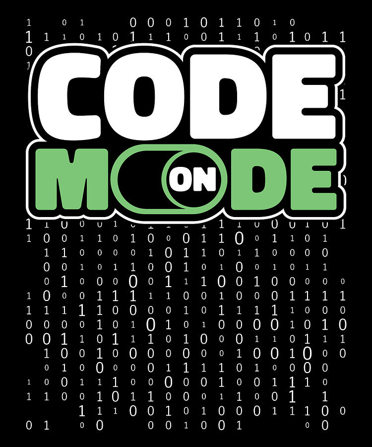 Coder Mode Software Developer Programmer Programming Coding Digital Art By Crazy Squirrel Fine