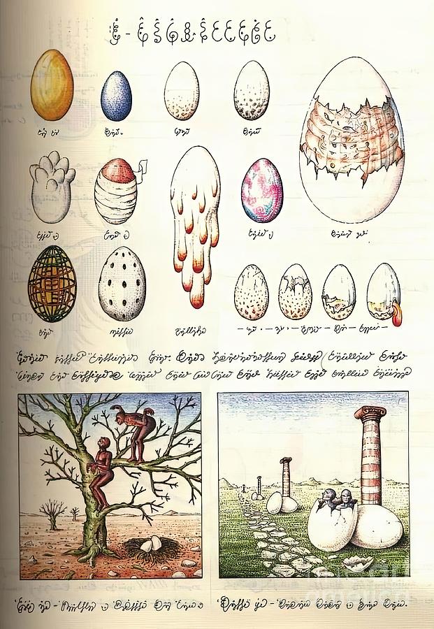 Codex Seraphinianus 2 Painting by Moore Tracy - Fine Art America