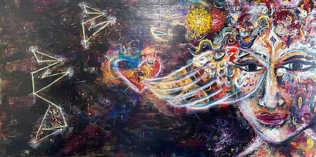 Codex Painting by Tricia Dietrich - Fine Art America