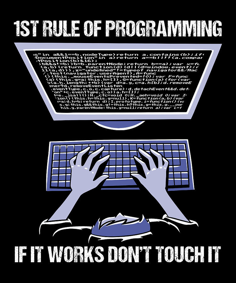 Coding Gift Funny Programmer Code Lover Digital Art by Qwerty Designs ...