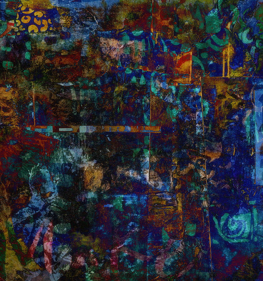 Collage Abstract 9a Painting by Brian Reaves - Fine Art America