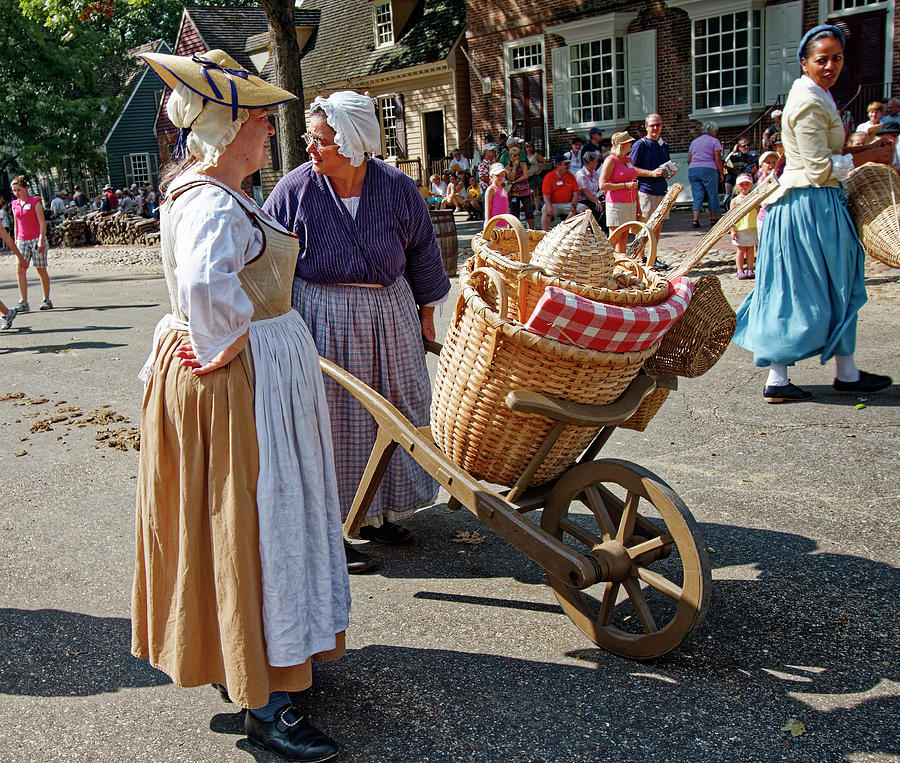 Colonial Women Photograph by Sally Weigand - Fine Art America