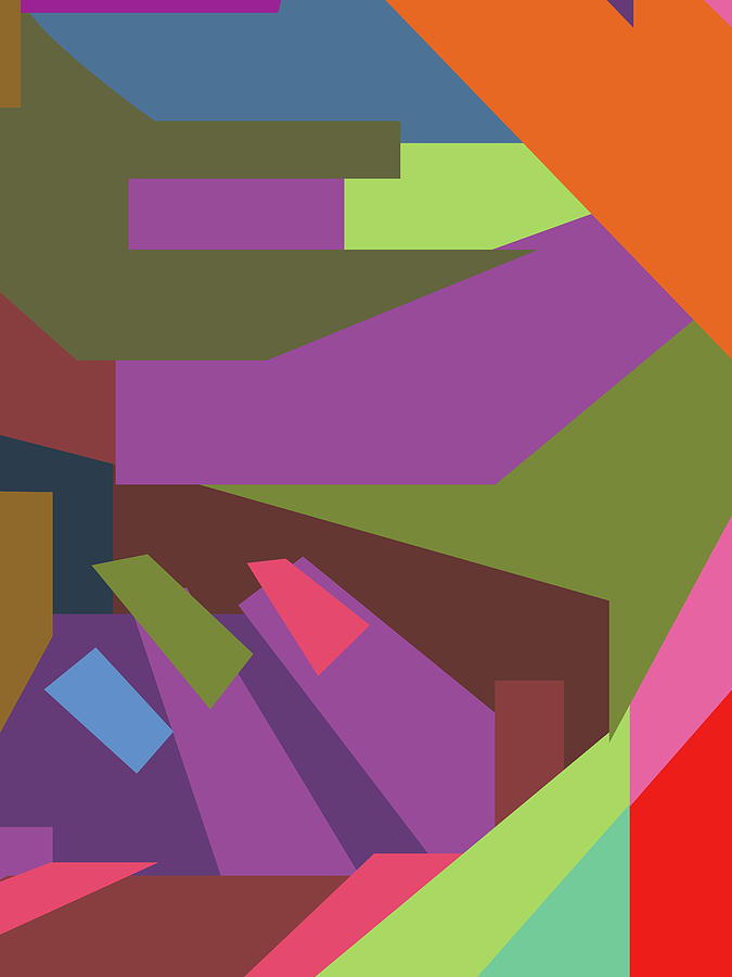 Colorful Abstract Pop Art 0104 Digital Art by Ahmad Nusyirwan - Fine ...