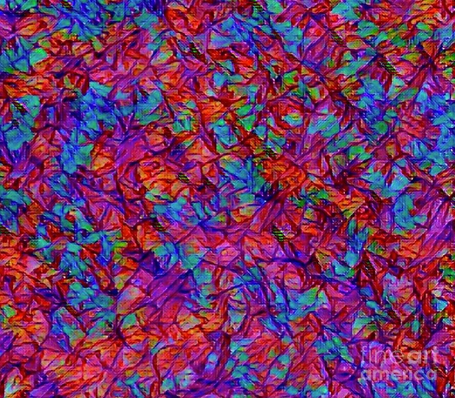 Colorful Broken Glass Digital Art By Cindys Creative Corner Pixels