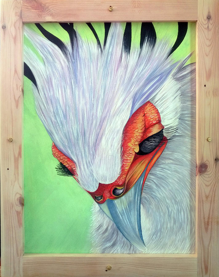 Colourful Brooding Painting by Bianca Otto - Fine Art America