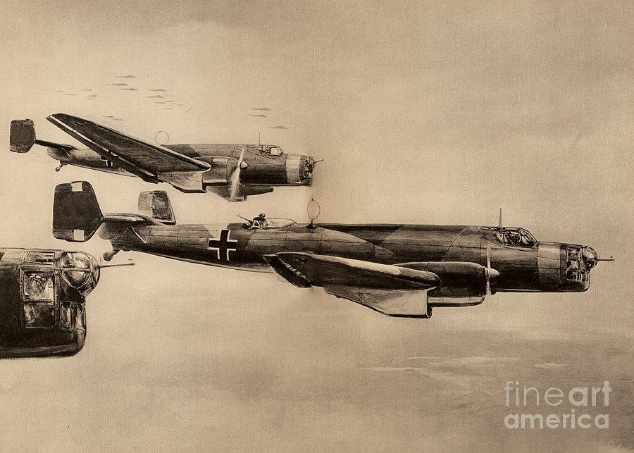 Combat squadron Drawing by Marcel Thomas - Fine Art America