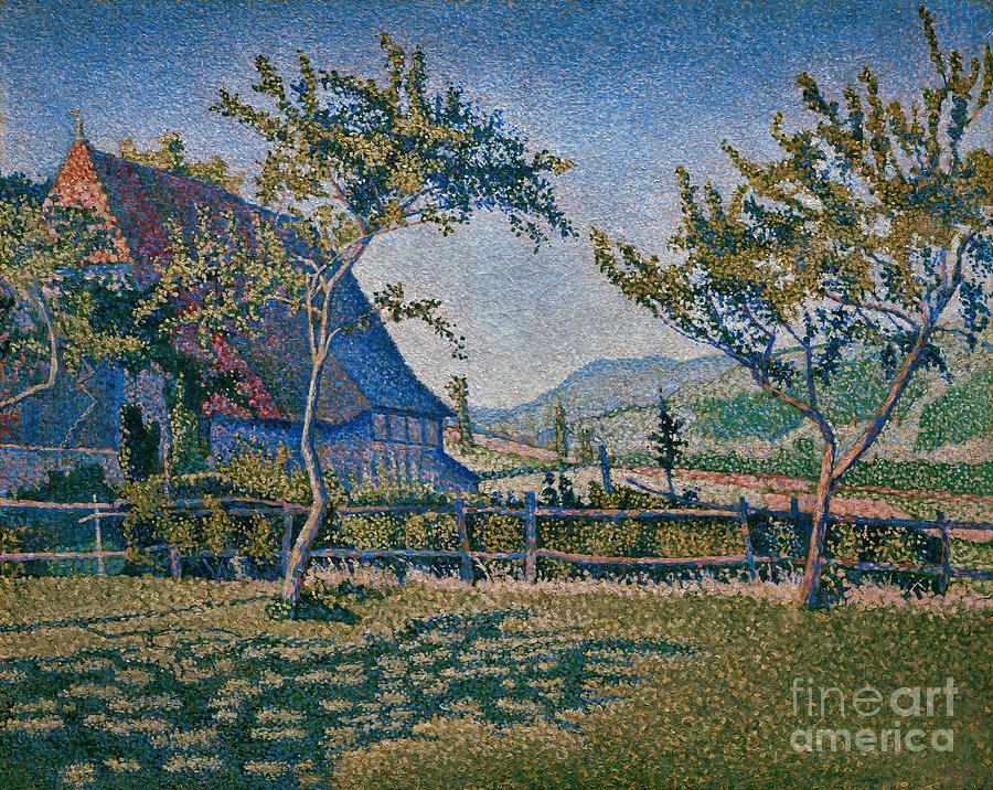 Comblat-le-Chateau - the Meadow -Le Pre - Opus 161 Digital Art by Paul ...