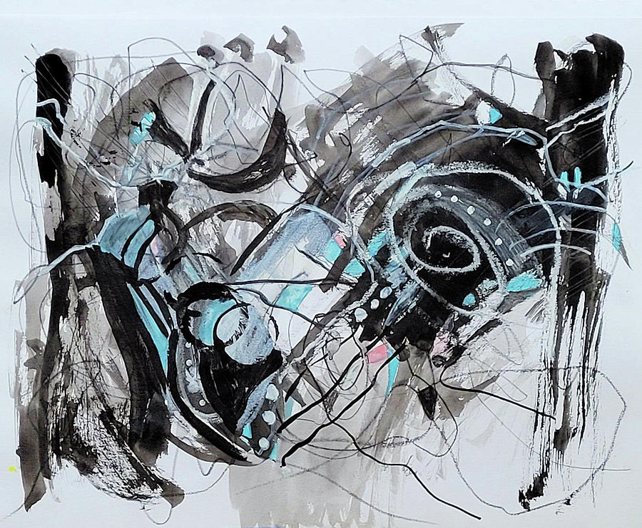 Comin' Thru Mixed Media by Donna Engstrom - Fine Art America