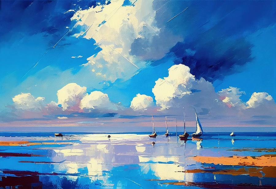 Coming home Painting by World of Abstracts - Fine Art America