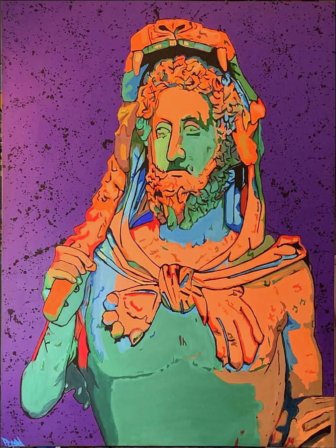 Commodus as Hercules Painting by Mike Pecora - Fine Art America
