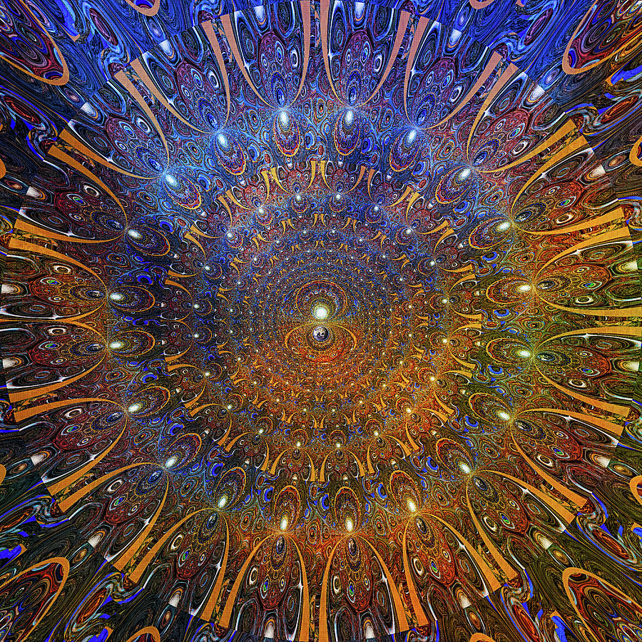 Compassion Mandala Digital Art by Delia Quigley - Fine Art America