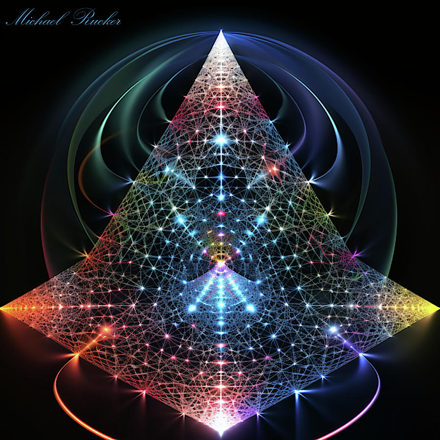 Complex Quantum Pyramid Digital Art by Michael Rucker - Fine Art America