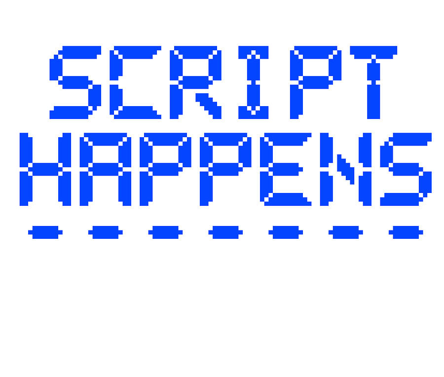 Computer Programming Script Happens Programmer Scripting Ts Drawing By Kanig Designs Fine