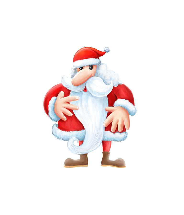 Confused Santa Digital Art by Davor Ratkovic - Fine Art America