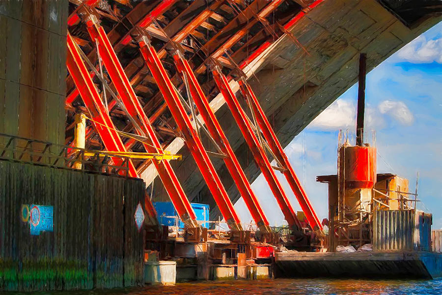 Construction art Digital Art by Wayne Taylor - Fine Art America