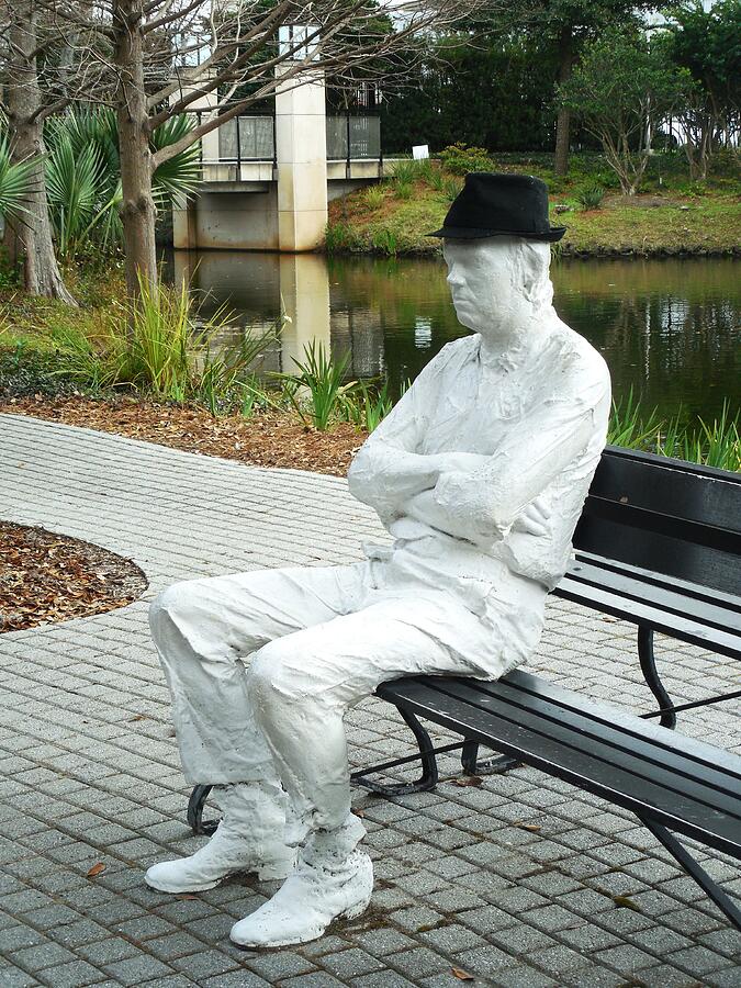 Contemplative Statue Photograph by Vicky Sweeney - Fine Art America