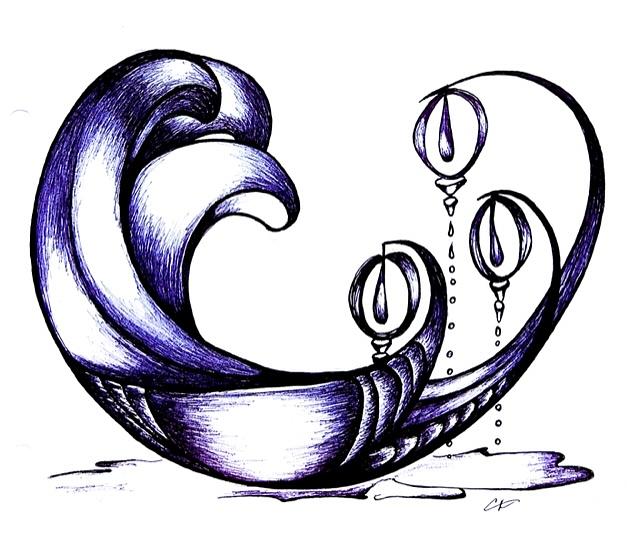 Continuum Drawing by Corinne Rhae - Fine Art America