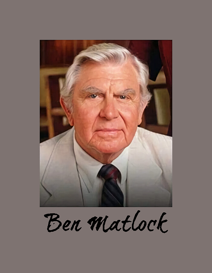 Cool Ben Matlock Funny Tv Lawyer Drama White Retro Vintage 80S Sitcom Matlock T Shirt Customized ...