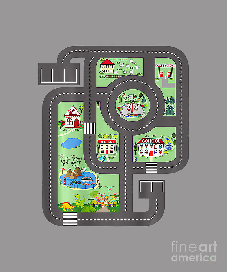 Cool Play Mat Race Car Track On Dad with Tapestry - Textile by ...