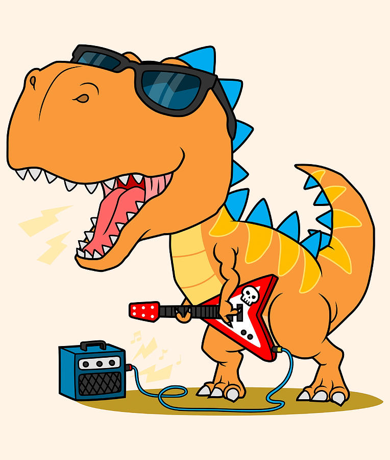 Cool TRockstar Poster 80s Painting by Butler Phillips | Pixels