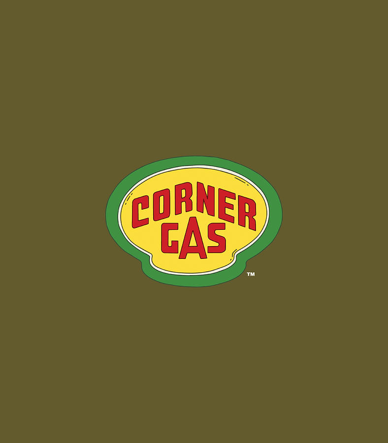Corner Gas Logo Wwhite Text Digital Art By Waliw Evaly Fine Art America
