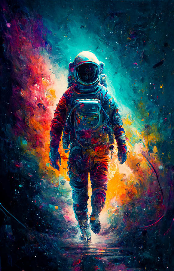 Cosmic Wanderer Digital Art by TechFutureStudios - Fine Art America
