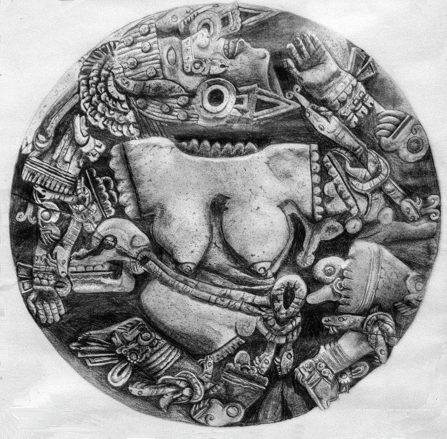 Coyolxauhqui Drawing by Manuel Lois - Fine Art America Coyolxauhqui Drawing by Manuel Lois - Fine Art America