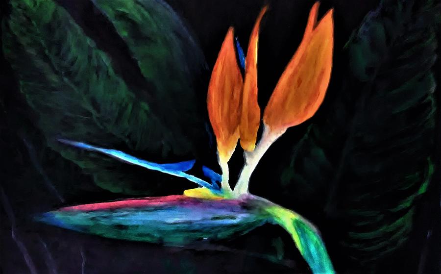 Crane Painting by Geri Vigil - Pixels