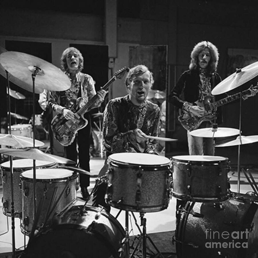 Cream 1968 on Dutch Television Photograph by Diane Hocker - Fine Art America