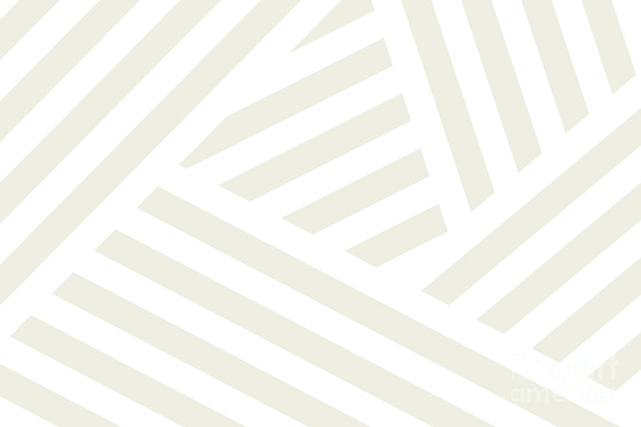 Cream White Abstract Stripe Pattern Pairs Behr 2023 Color of the Year Blank Canvas D.C.-003 ...