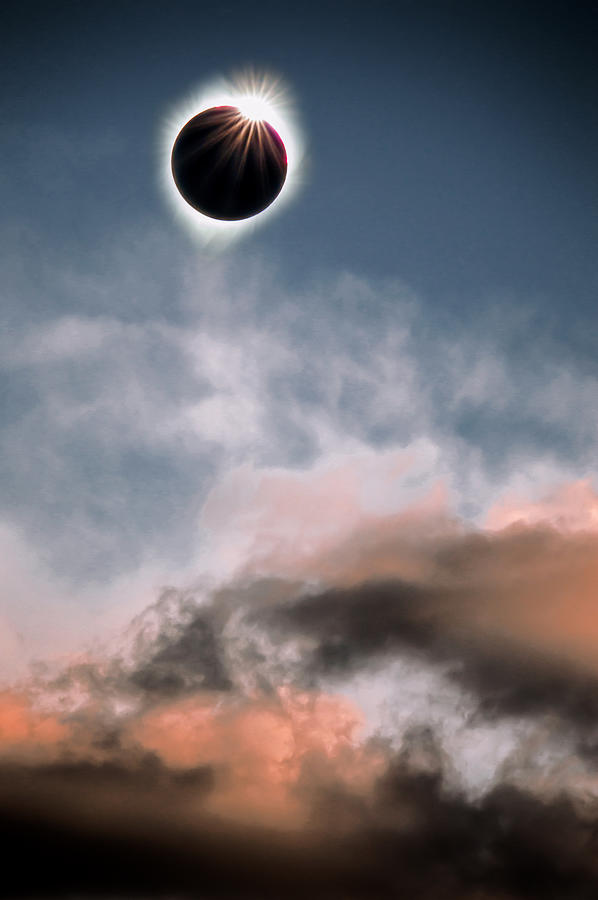 Creative Eclipse Photograph by Lauren Denos | Pixels